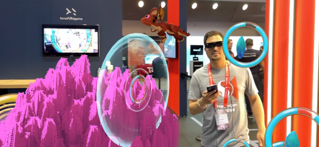 Active augmented reality by forwARdgame - Snapdragon Spaces