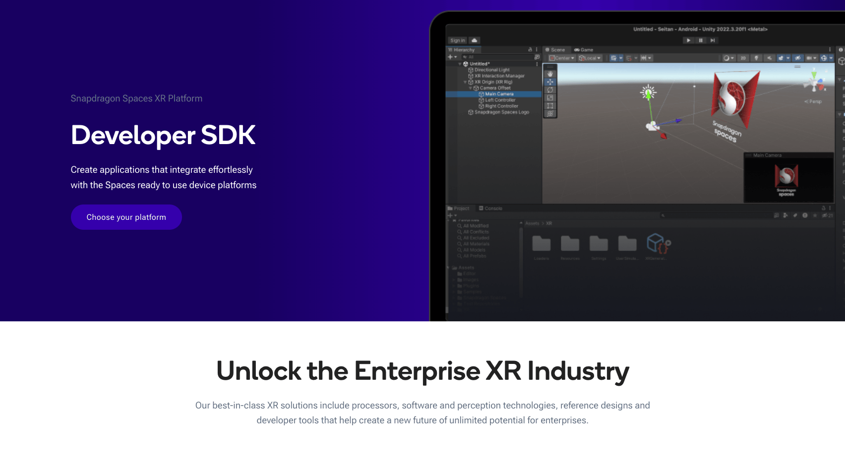 Developer - Snapdragon Spaces